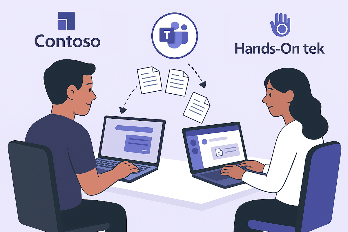 Why Enabling File Attachments in Teams Chats with External Users Matters - HANDS ON Teams